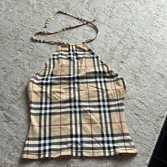 Burberry | Tops | Authentic Burberry Halter Tank Top M | Poshmark